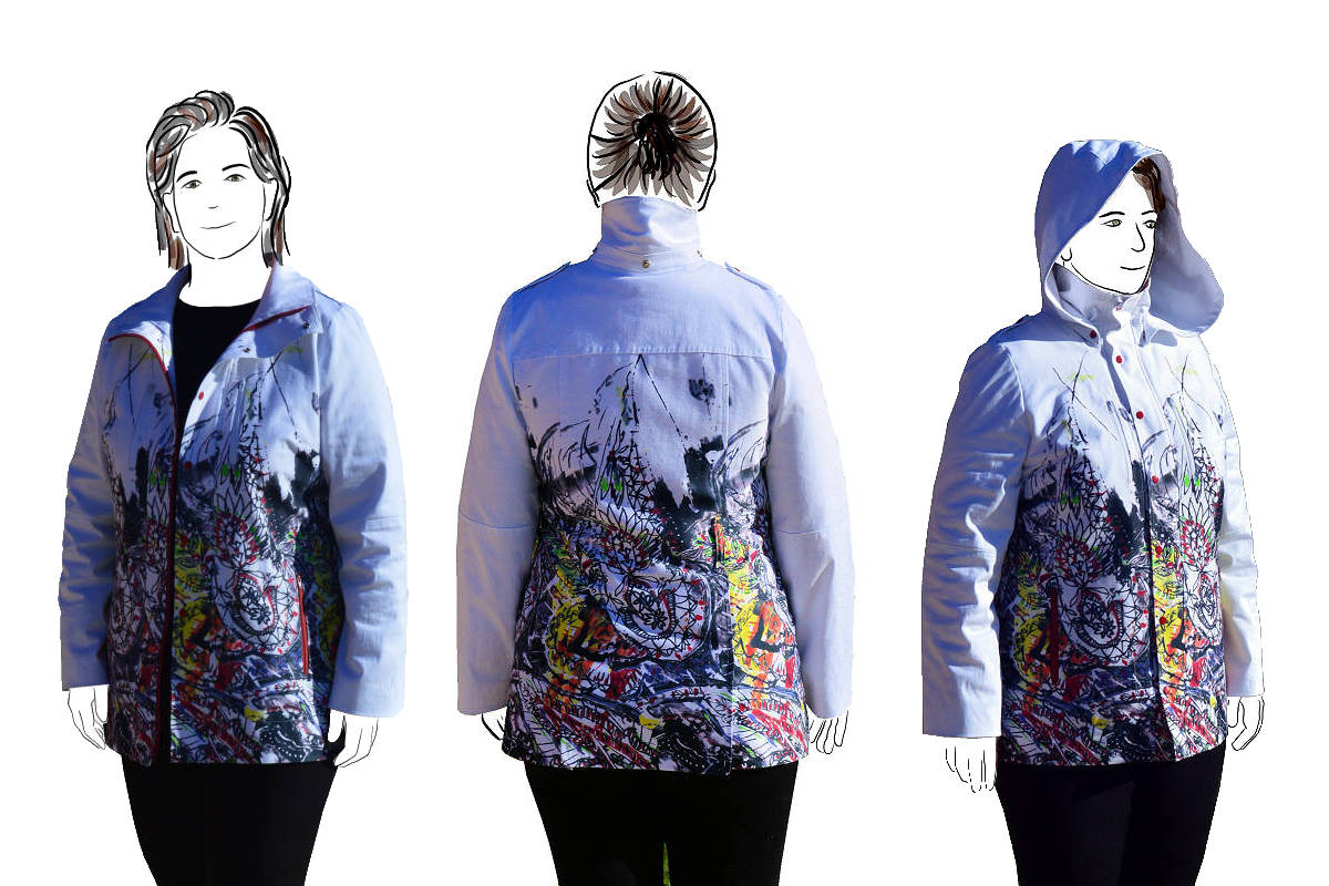 Waffle Patterns: Tosti Utility Jacket – sewTREEFROG