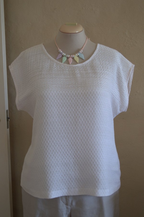 My Handwoven Top …. done! – sewTREEFROG